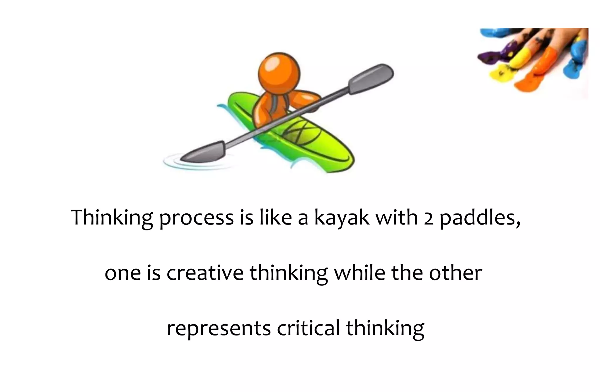 Critical thinking vs. creative thinking | PPTX