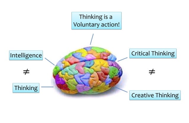 Critical thinking vs. creative thinking | PPTX
