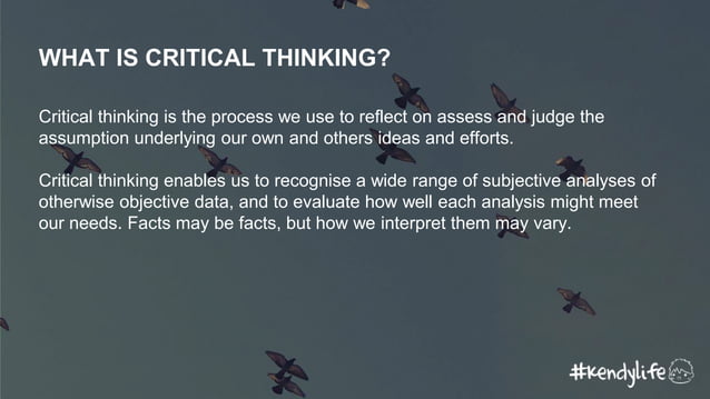 Youth in Critical thinking vs creative thinking | PPTX