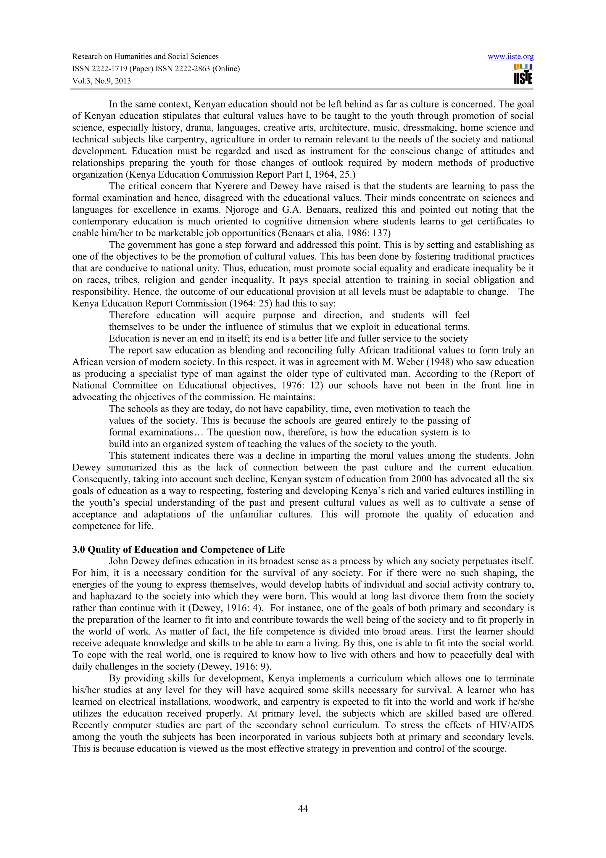 Critical understanding of john dewey’s progressive theory a solution to ...