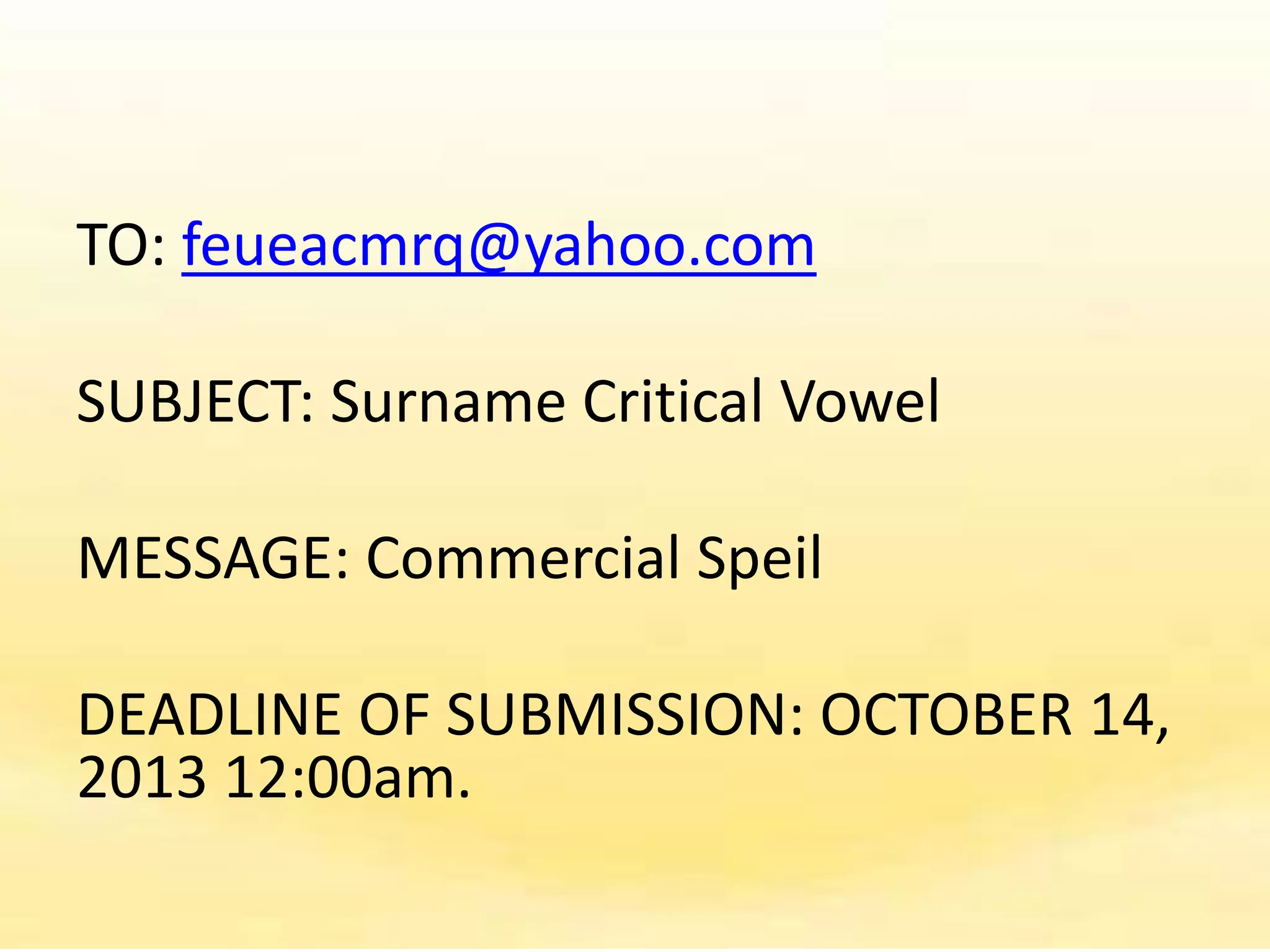 Critical Vowel Sounds | PPTX