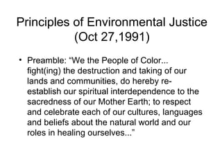 Environmental Justice | PPT