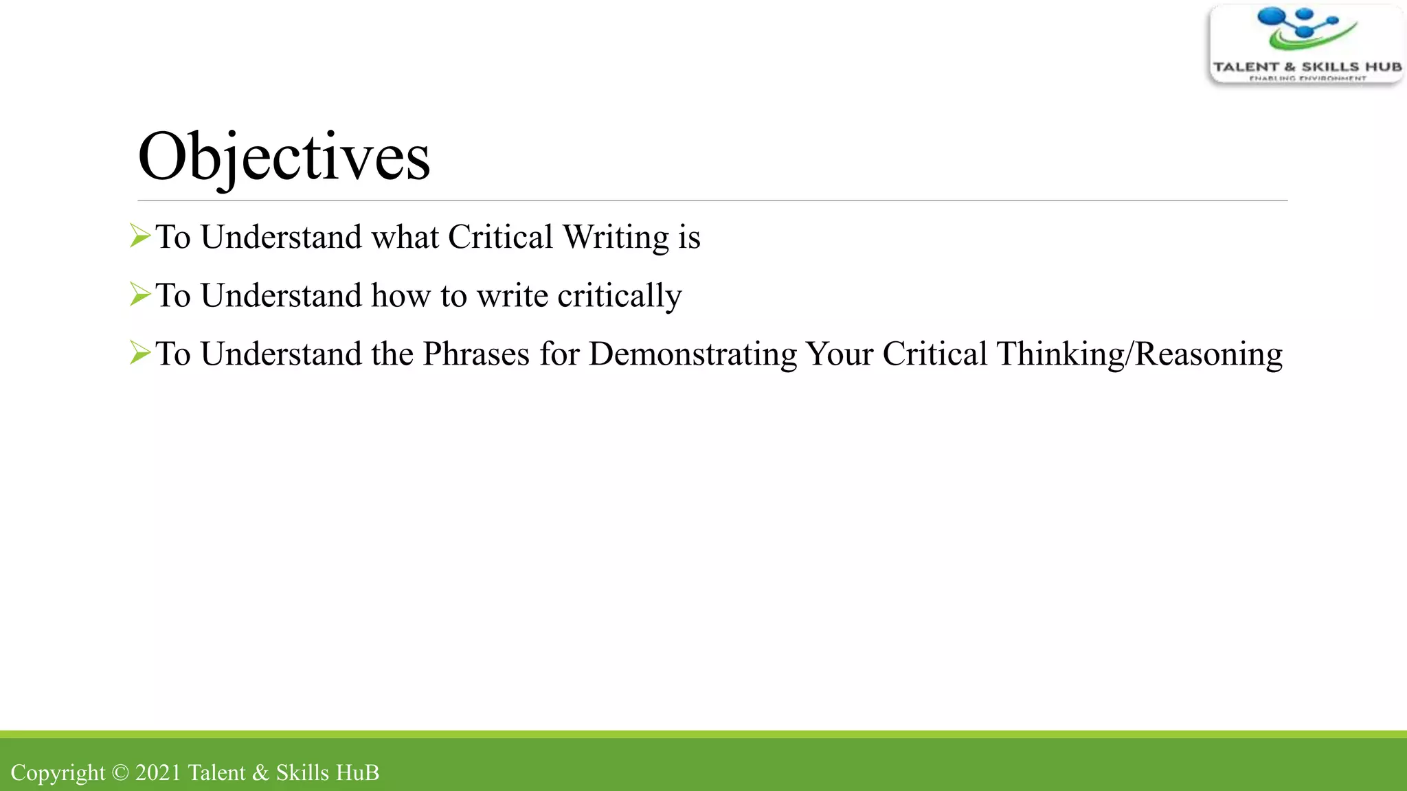 Understanding Critical Writing | PPTX