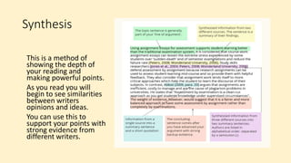 Critical writing level 7 march | PPTX