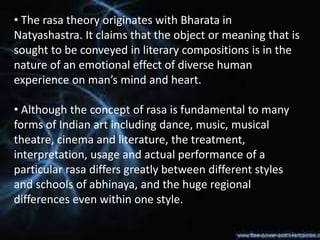Theory of Rasa | PPTX