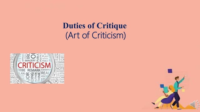 Criticism | PPT
