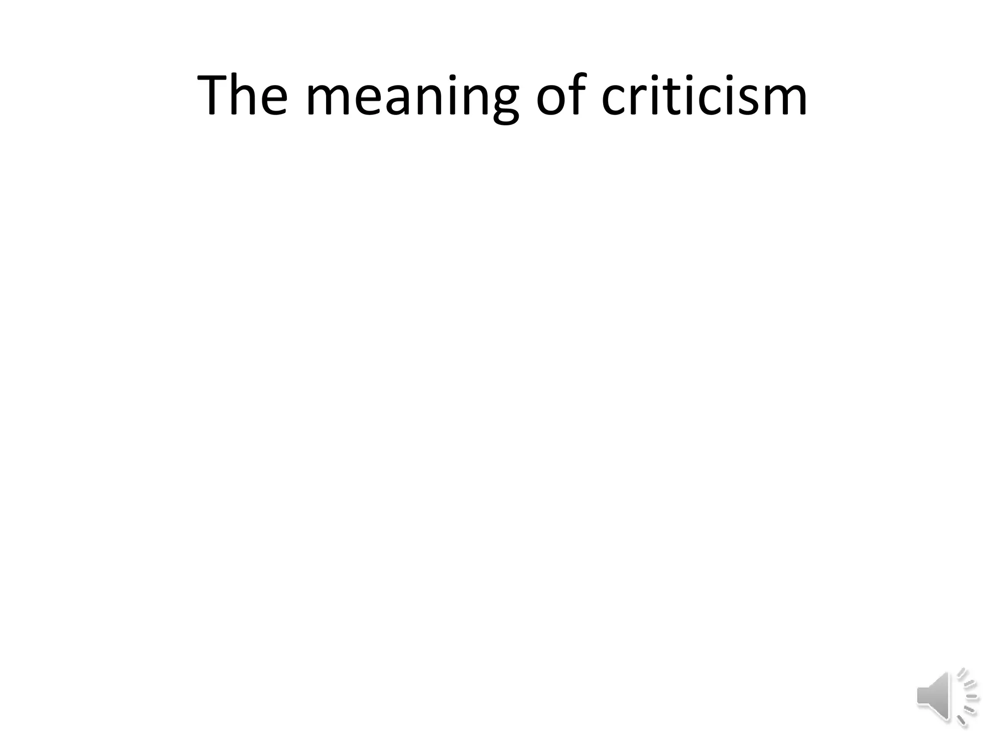 تانيه criticism.pptx
