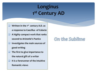 Criticism- 2nd-Year- Longinus- Fac. of Education (1).ppsx