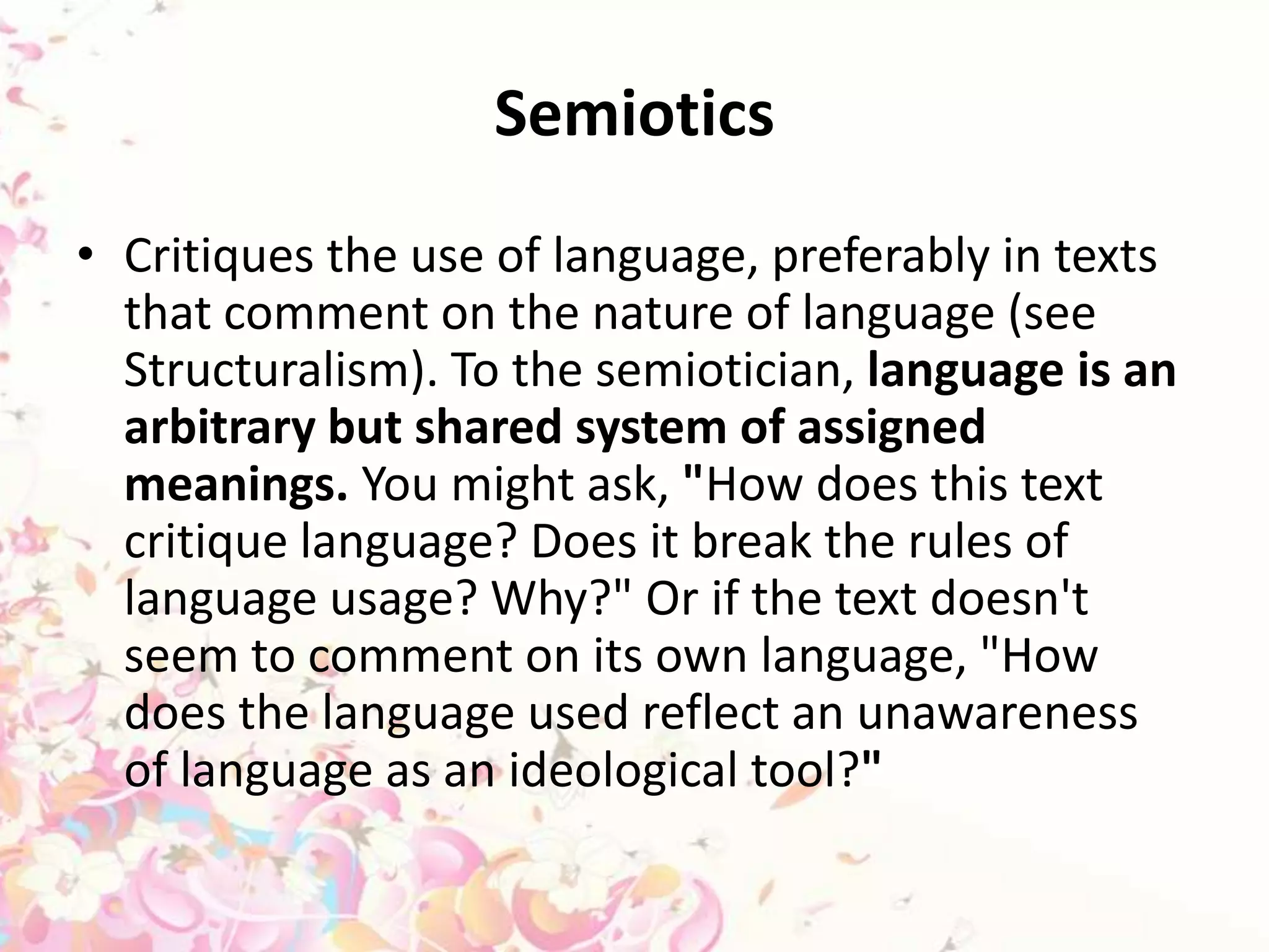 Criticism and its appoaches by muhammad sabry | PPTX