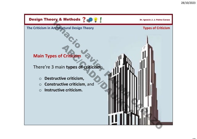 Criticism in Architecture.pdf | Design | Fine Art