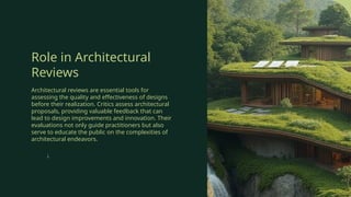 what is Criticism in Architecture and why it happen.pptx