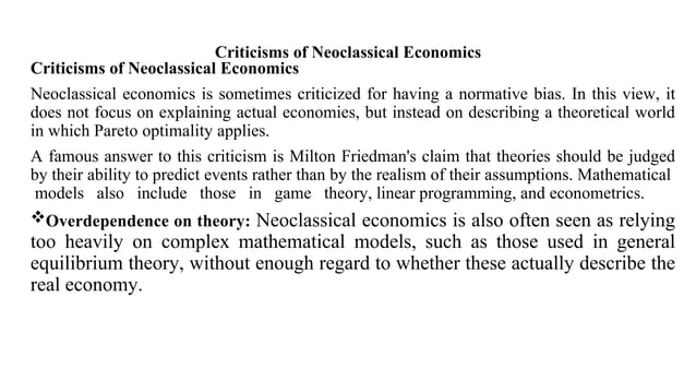 Criticisms of Neoclassical Economics.pptx
