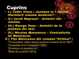 Criticismul junimist | PPT