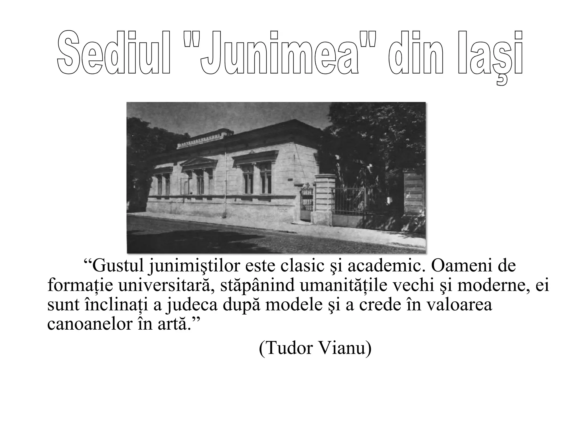 Criticismul junimist | PPT