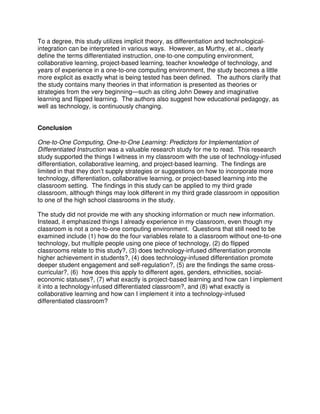 Critique 2 | PDF | Educational Assessment | Education