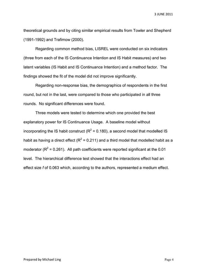 Information Systems Continuance | PDF