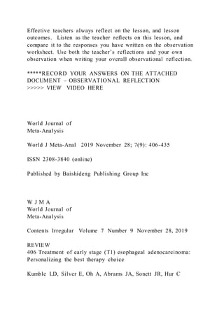 Critique each article using the appropriate appraisal form· Sys | DOCX