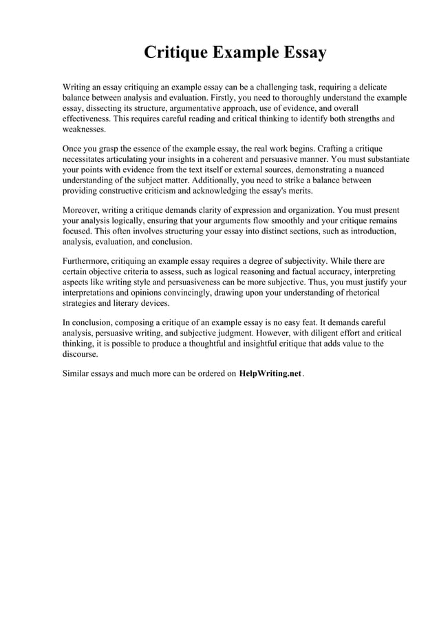Critique Example Essay.pdf