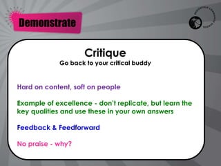 Critique lesson | PPTX