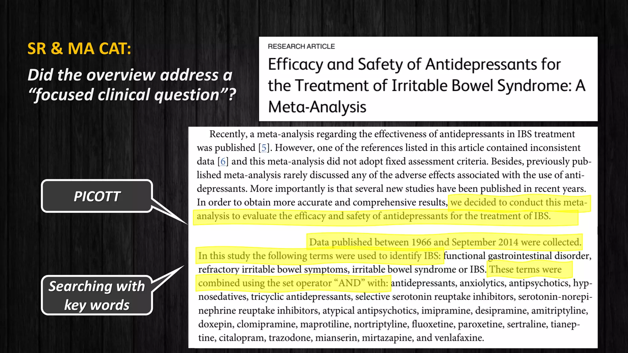 Critical Appraisal of systematic review and meta analysis articles | PDF