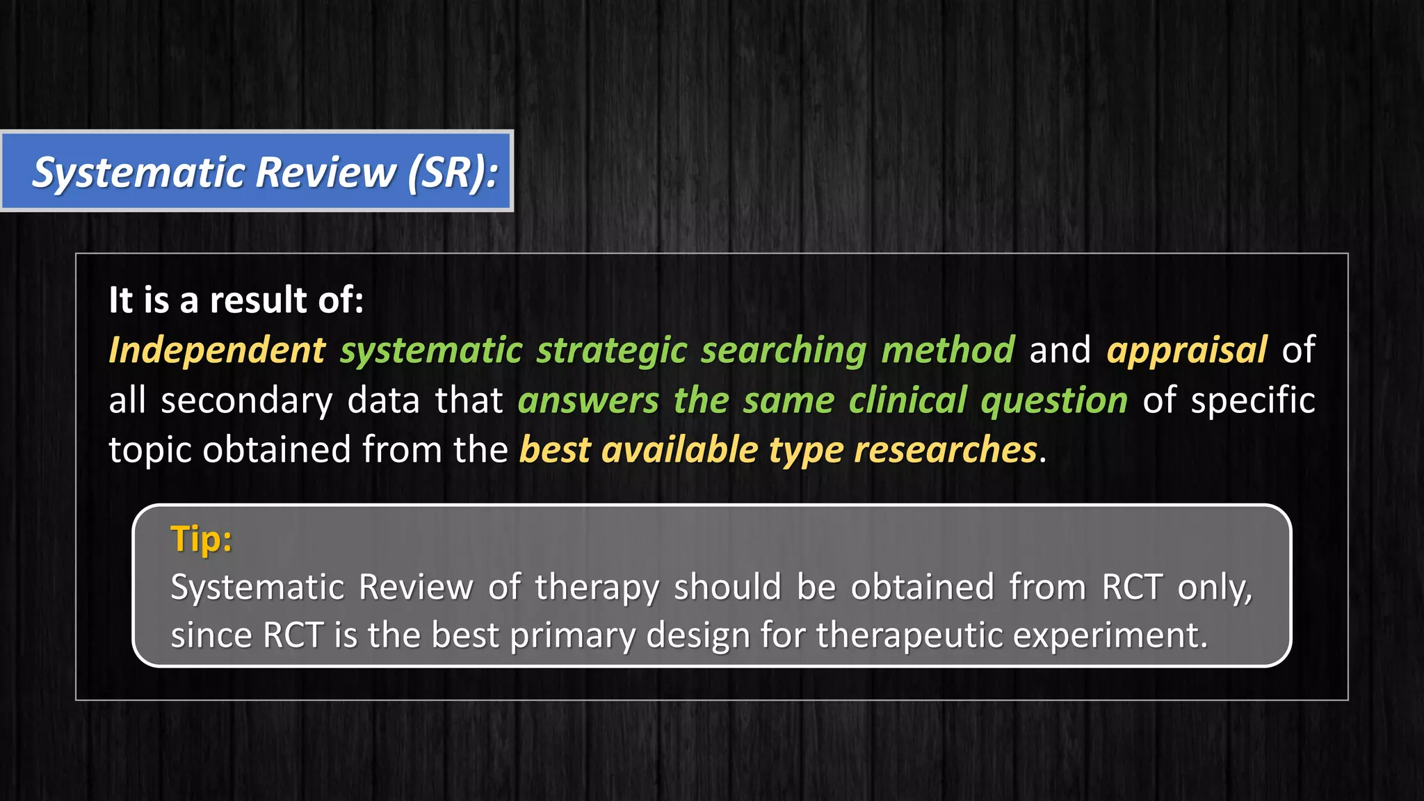 Critical Appraisal of systematic review and meta analysis articles | PDF