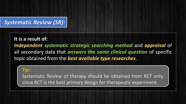 Critical Appraisal of systematic review and meta analysis articles | PDF