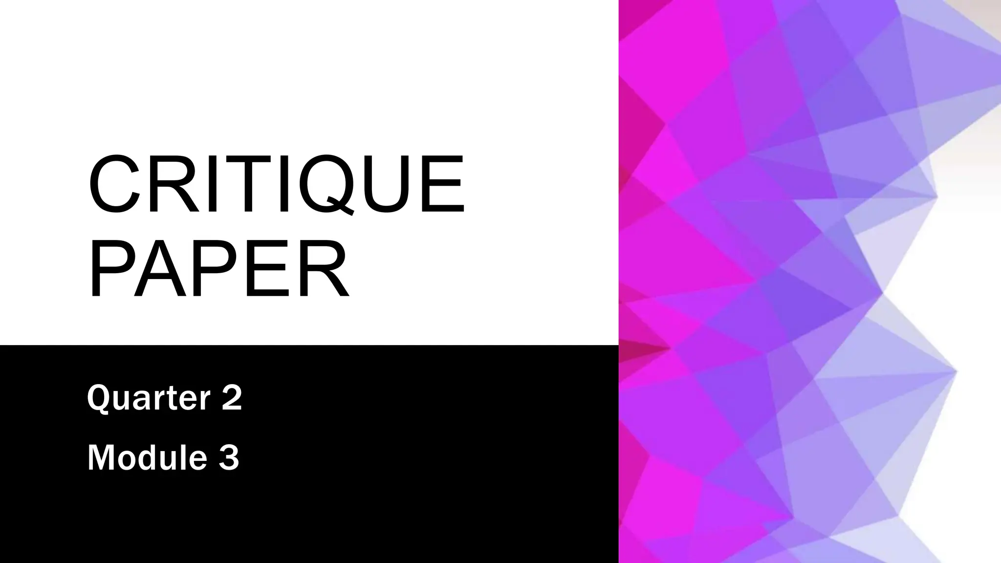 Critique Paper Example Power Point By GD PPT critique-paper-example-power-point-by-gd-ppt