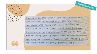 Critique Paper Example Power Point by GD | PPTX