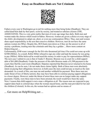 Critique Paper Example Article Critiques Sample E | PDF