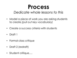 Critique presentation | PPTX