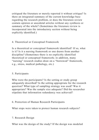 Critique Template for a Qualitative StudyNURS 5052NURS 6052We.docx