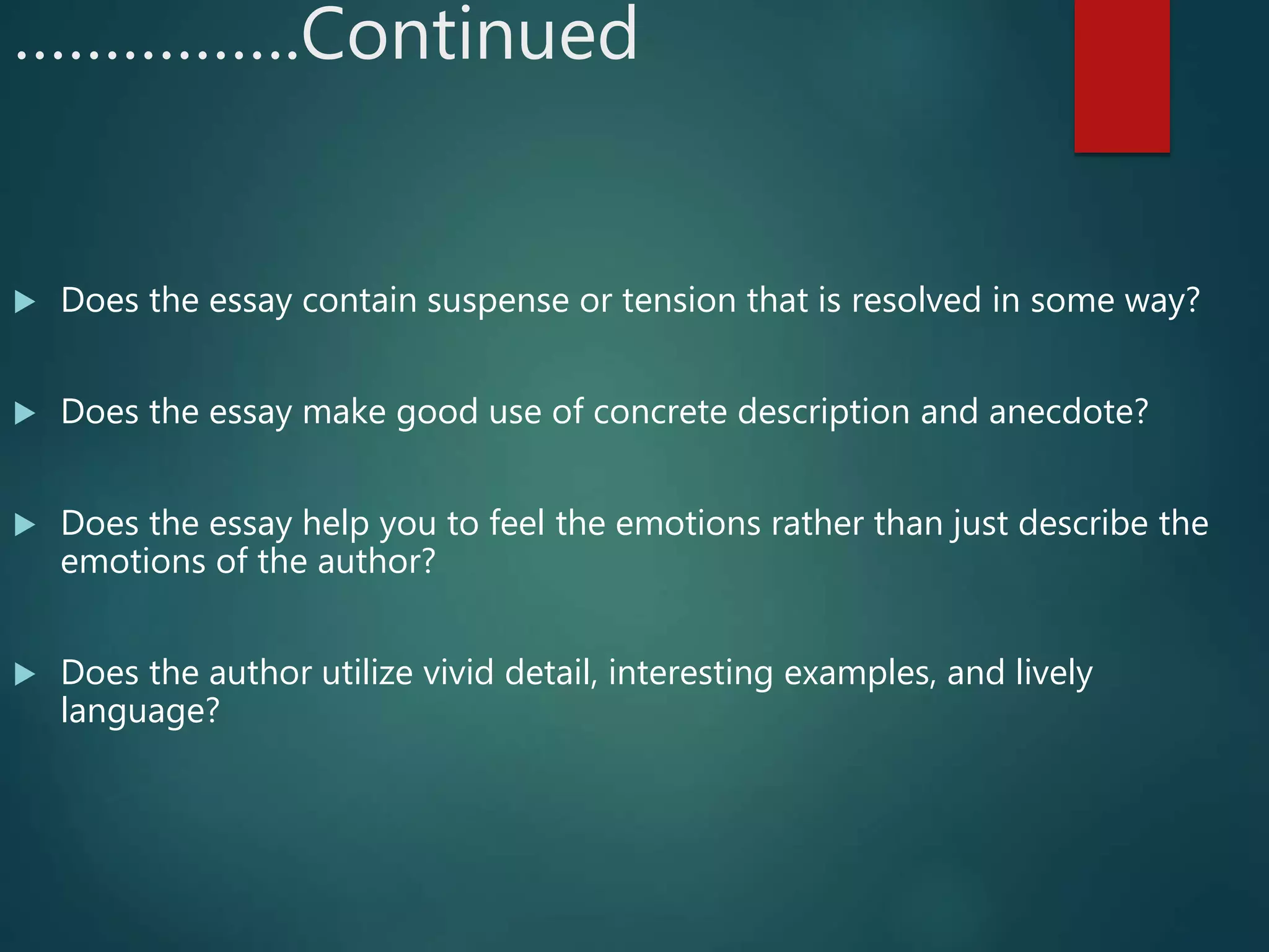 Critique writing article | PPTX