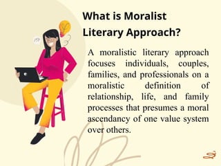 Critiquing a Literary Selection Based on Moralist and Marxist ...