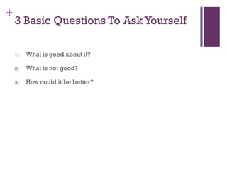 How to Critique Photography | PPTX