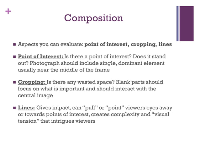 How to Critique Photography | PPTX