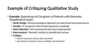 Critiquing Quantitative and Qualitative Research Studies.pptx