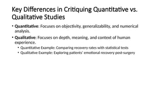 Critiquing Quantitative and Qualitative Research Studies.pptx