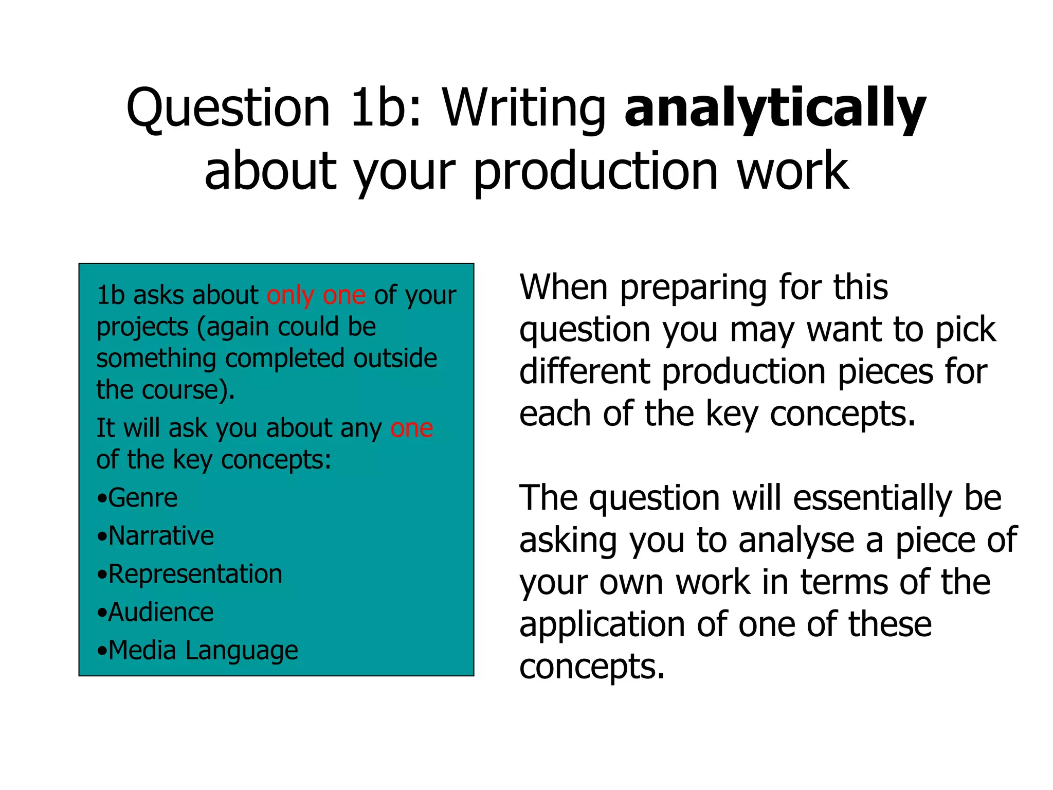 Critical perspectives exam | PPT