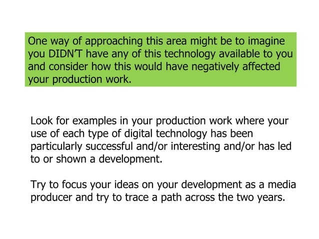 Critical perspectives exam | PPT