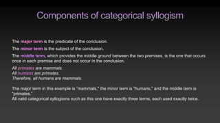 Critical thinking categorical syllogism pptx | PPTX