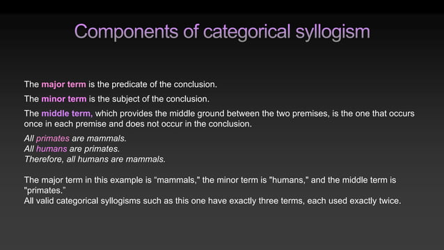 Critical thinking categorical syllogism pptx | PPT