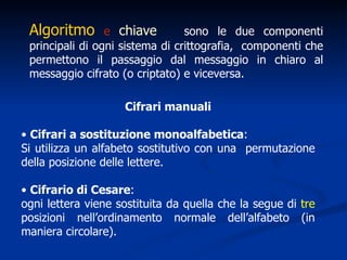 Crittografia1 | PPT