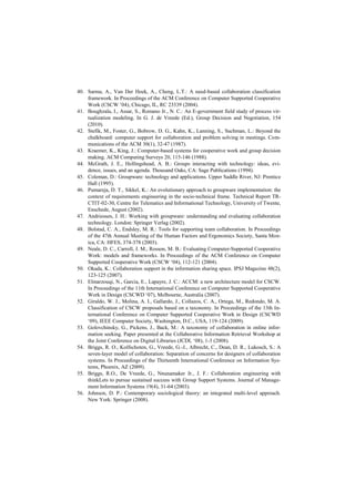 Towards an overarching classification model of CSCW and groupware: a socio-technical perspective ...