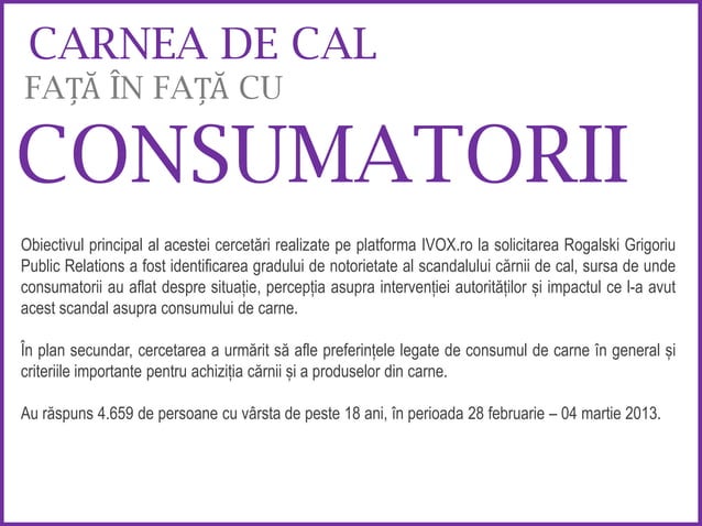 Criza carnii de cal final | PPT