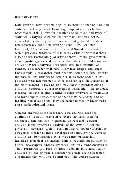 CRJ 302 Research Methods Module 6- Qualitative MethodsSlide 1 | DOCX