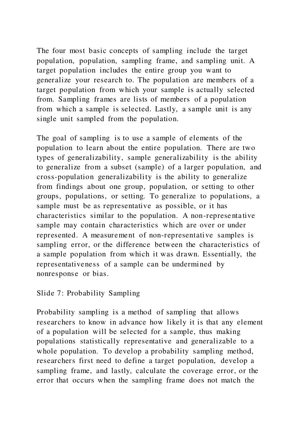 CRJ 302 Research Methods Module 6- Qualitative MethodsSlide 1 | DOCX
