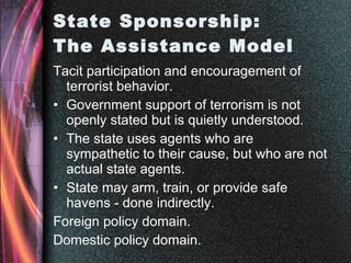 Crj3400 Terrorism Understanding The Threat4 5 | PPS