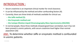 Sr Creatinine estimation journal dr.prathy.pptx