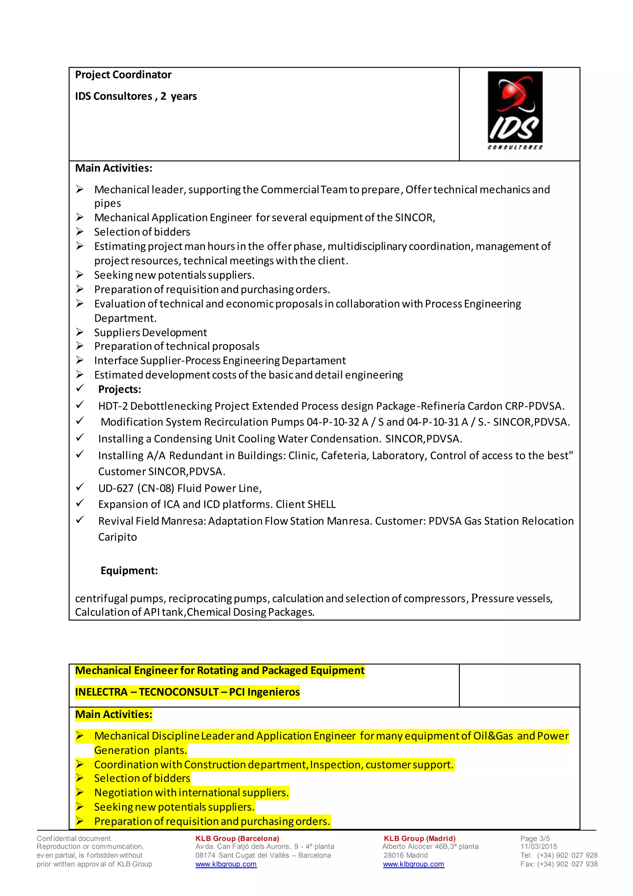 Cr klb oil&gas proposal engineer | DOCX