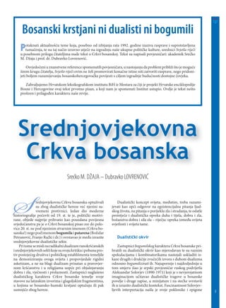 Crkva bosanska - prilog | PDF
